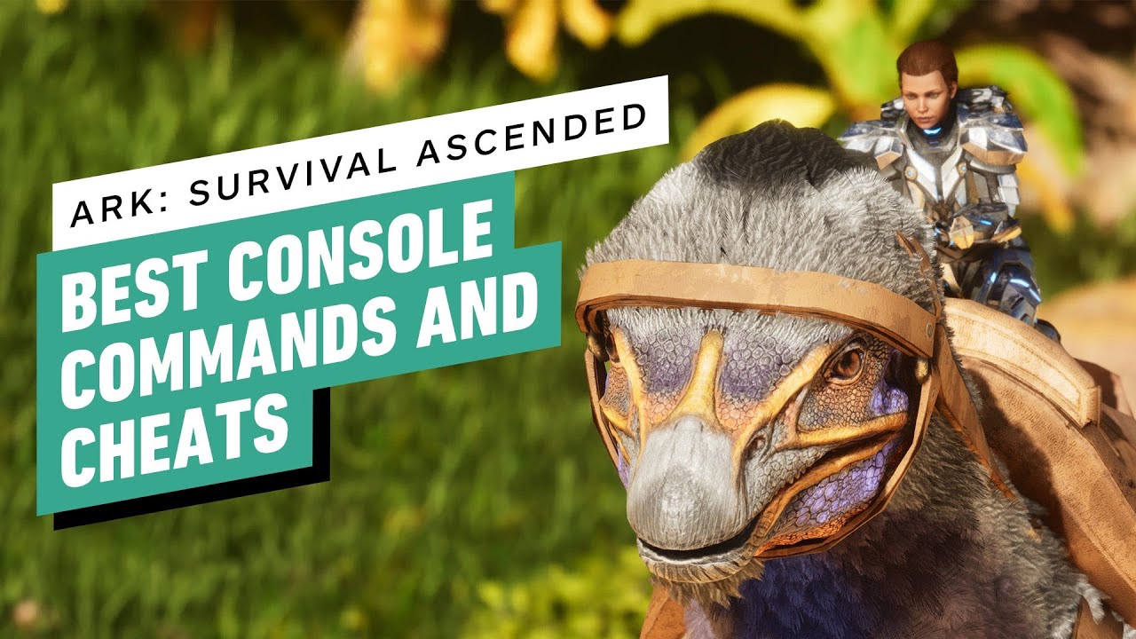 Ark: Survival Ascended - Our 8 Favorite Console Commands and Cheats ...