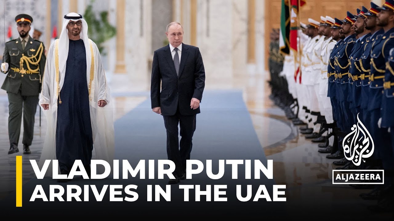 Gaza on the agenda as Russian President Vladimir Putin heads to UAE ...