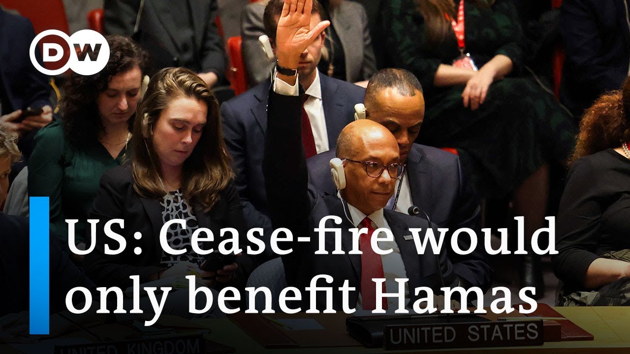 US vetos UN resolution for cease-fire in Gaza | DW News - The Global Herald