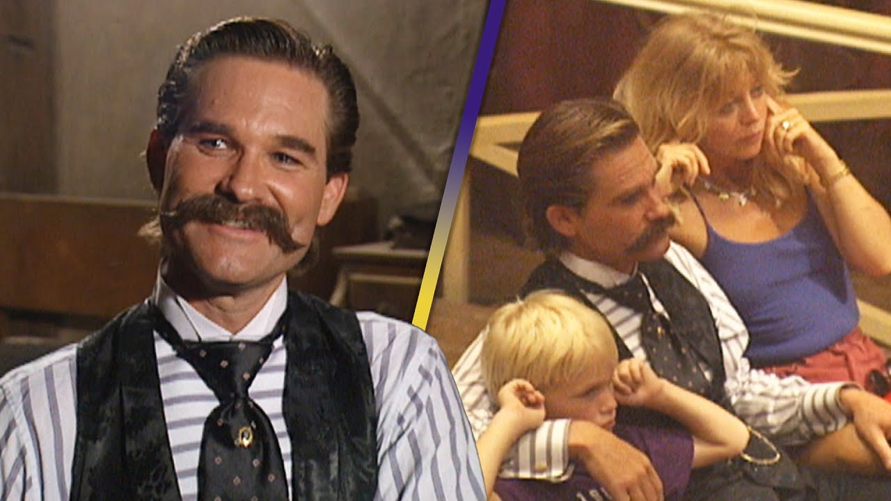 Tombstone: Kurt Russell's Son Wyatt and Mom Goldie Hawn Visit the Set ...