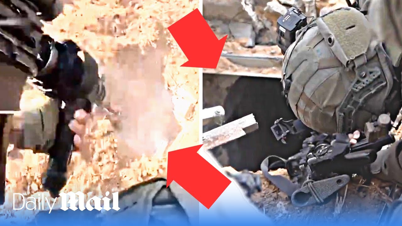 IDF soldiers fire back at Hamas gunman hiding in tunnel and attack with ...