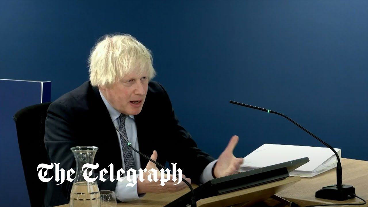 Boris Johnson fights back tears: Top moments at the Covid inquiry - The ...