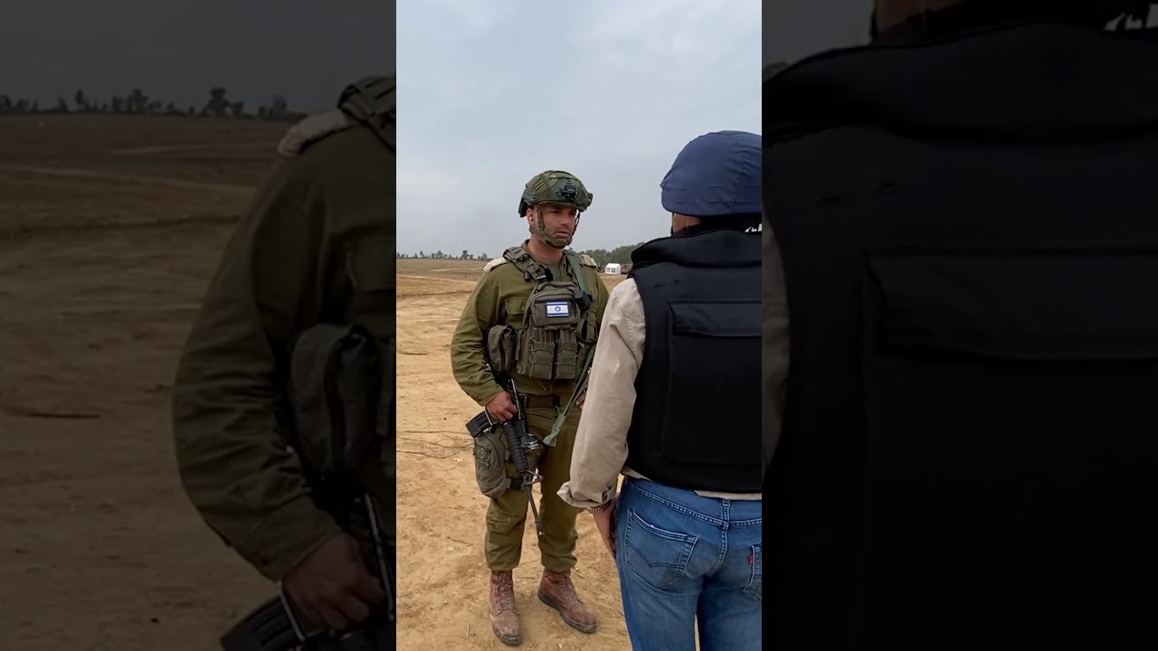Moment Daily Mail reporter goes to Israeli artillery unit who are at ...