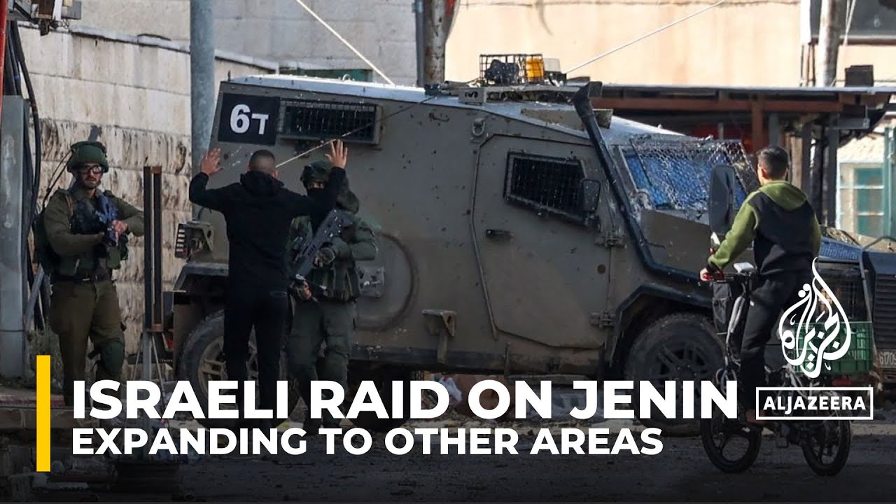 Reports of Israeli military raid on Jenin expanding to other areas ...