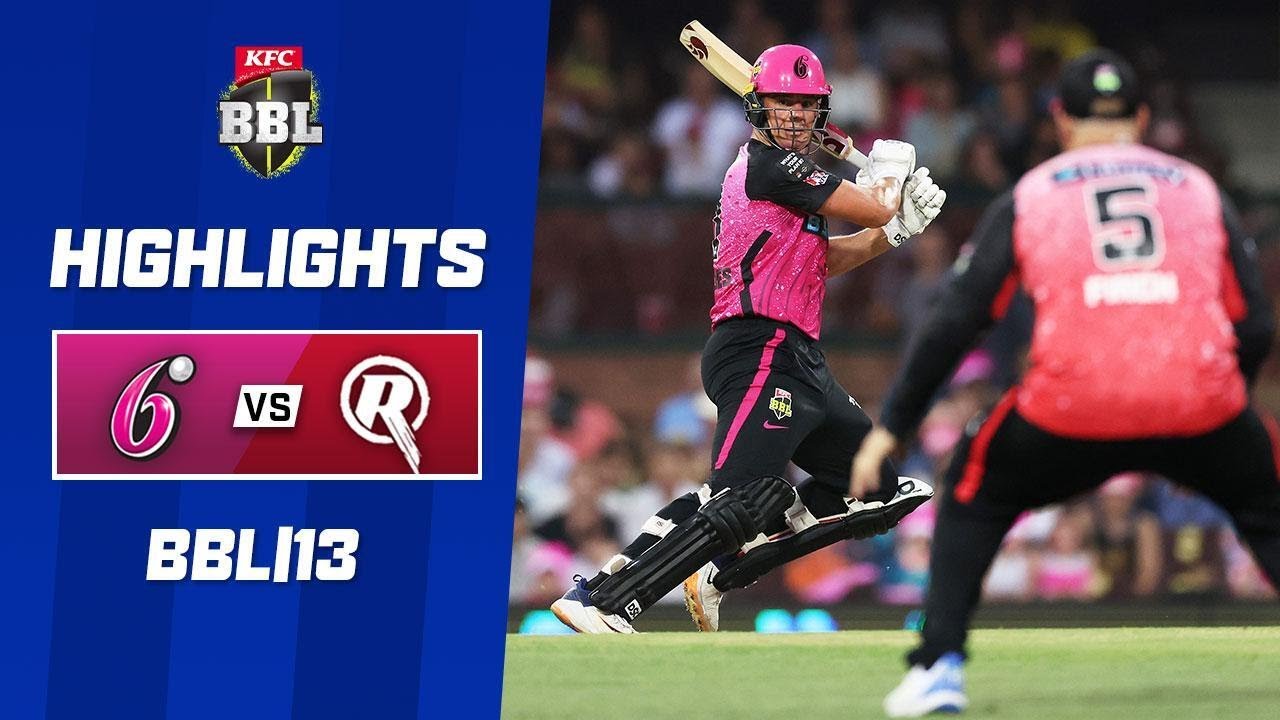 Sydney Sixers v Melbourne Renegades | BBL|13 - The Global Herald