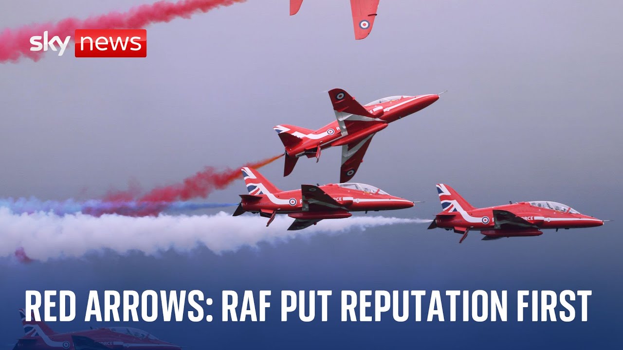 Red Arrows: 'RAF put reputation first over protecting serving personnel ...