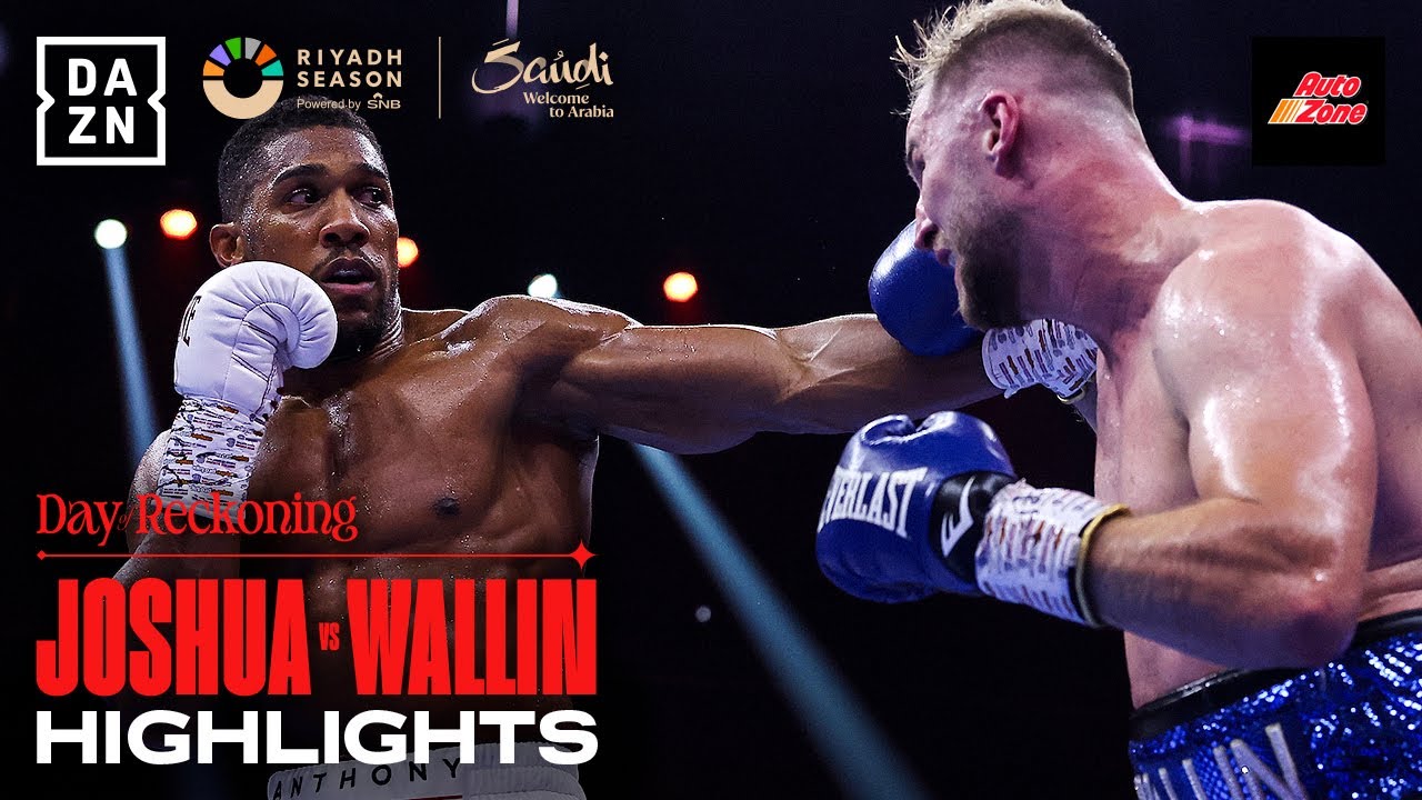 FIGHT HIGHLIGHTS | Anthony Joshua vs. Otto Wallin - The Global Herald