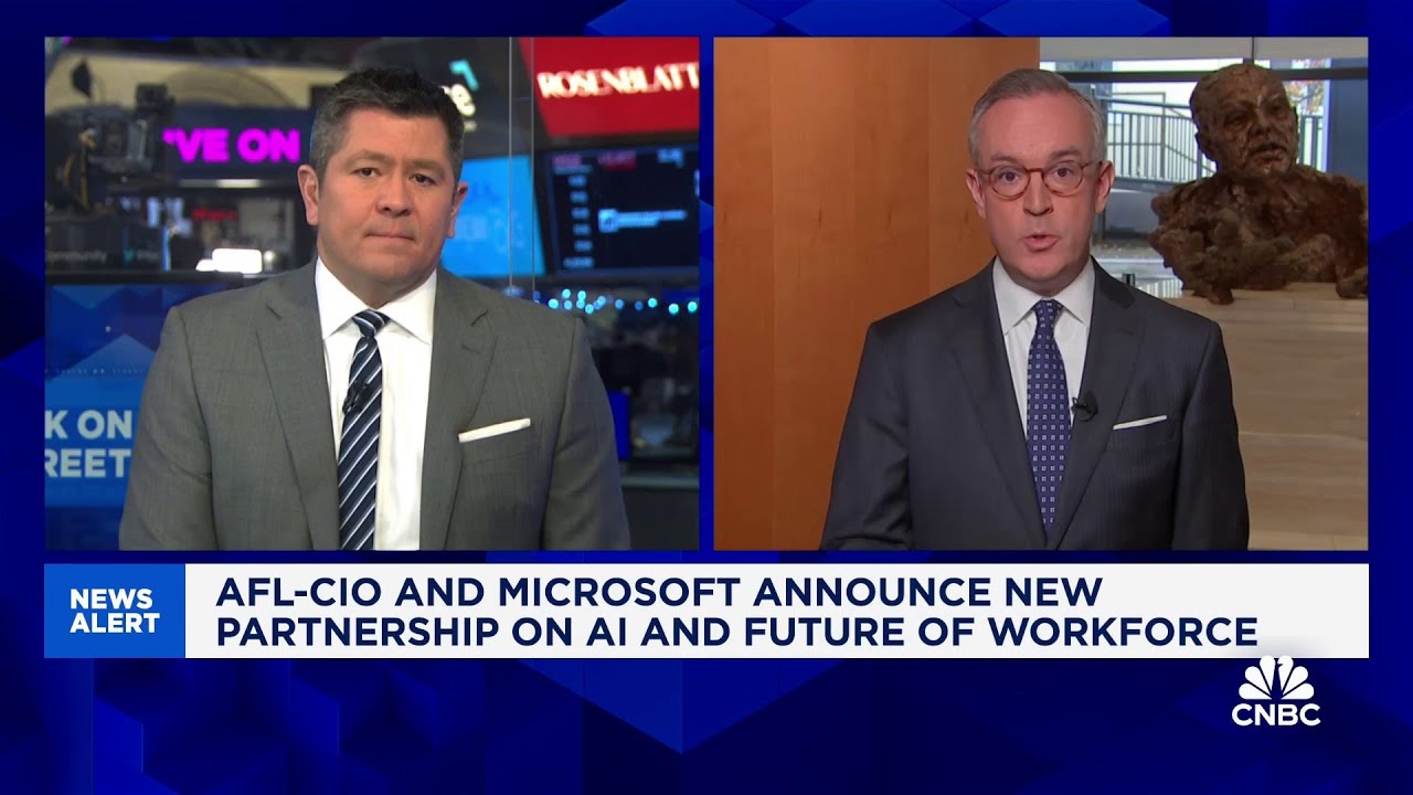 AFL-CIO and Microsoft announce new partnership on AI and future of ...