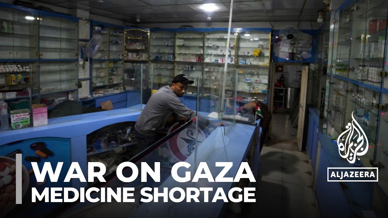 Medicine shortage in Gaza: Lack of essential medicines & basic ...