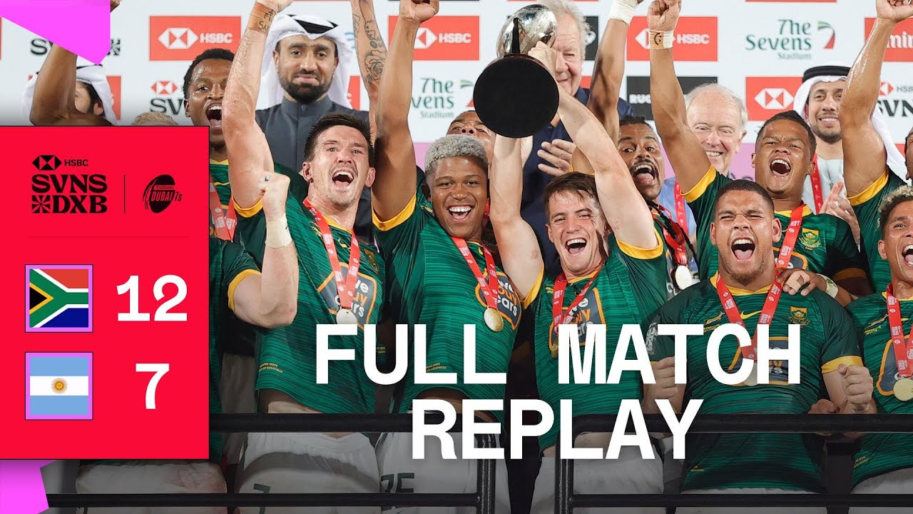 Blitzboks make it FIVE! | South Africa v Argentina | Full Match Replay | Dubai HSBC SVNS - The ...