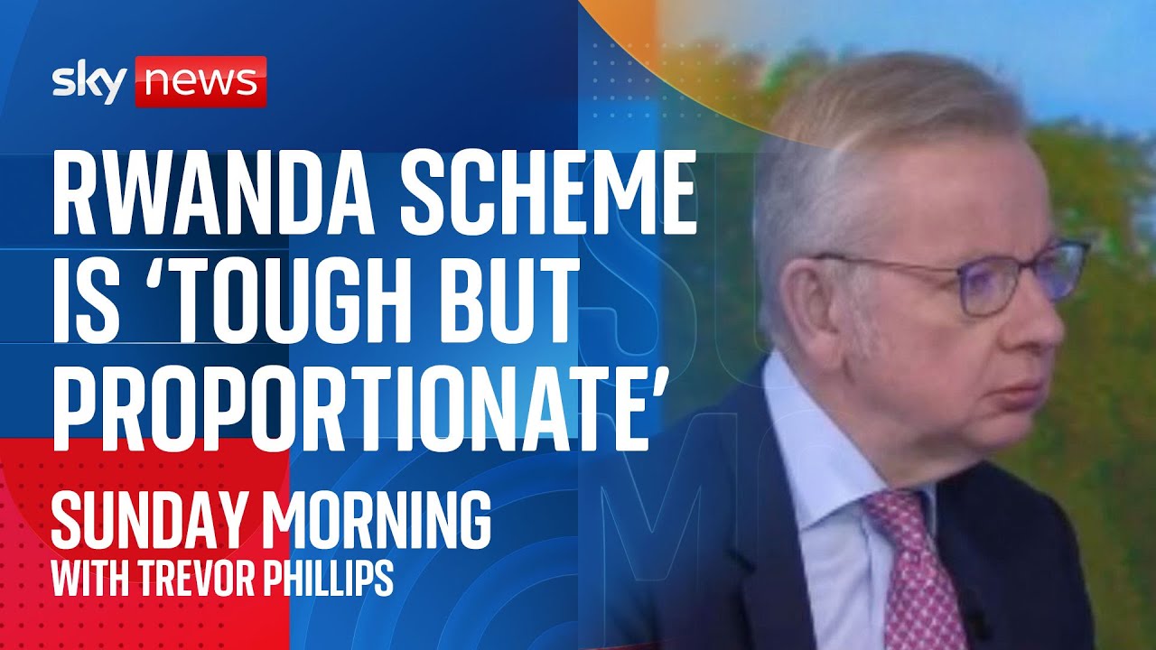 'No limit on number of people we can send to Rwanda,' says Michael Gove ...