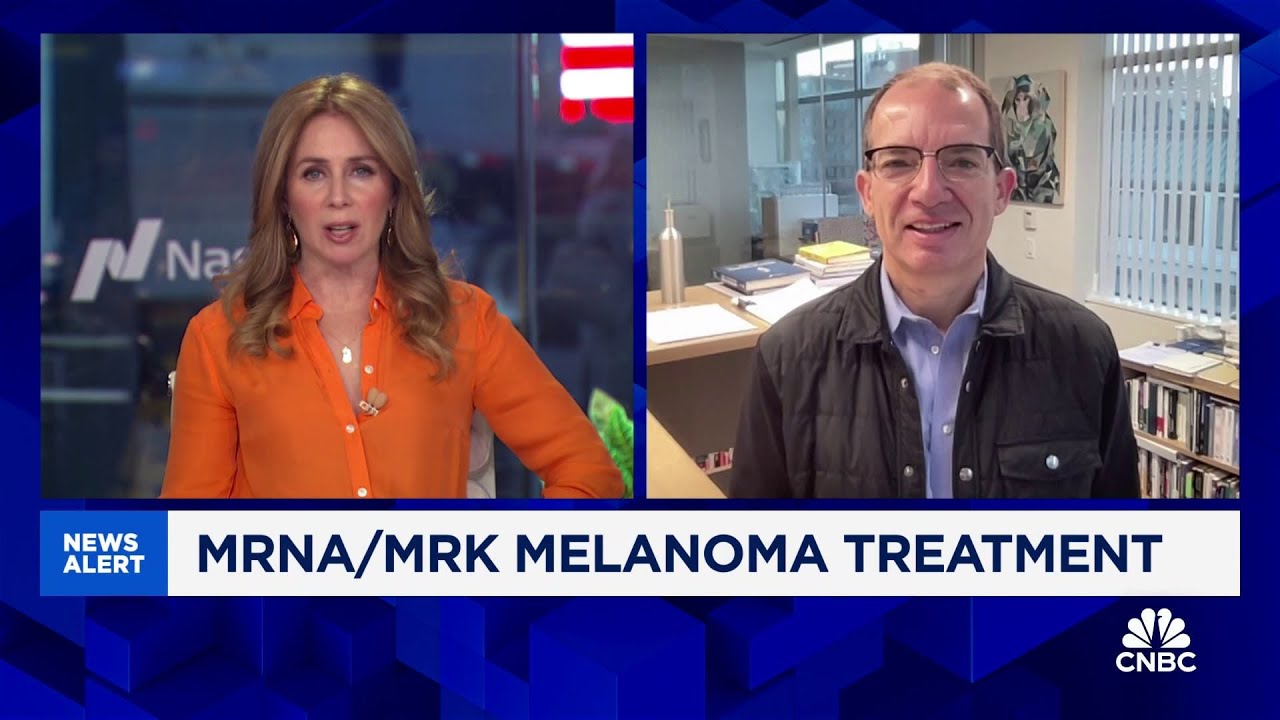 Moderna CEO Stephane Bancel on melanoma treatment development: A big ...