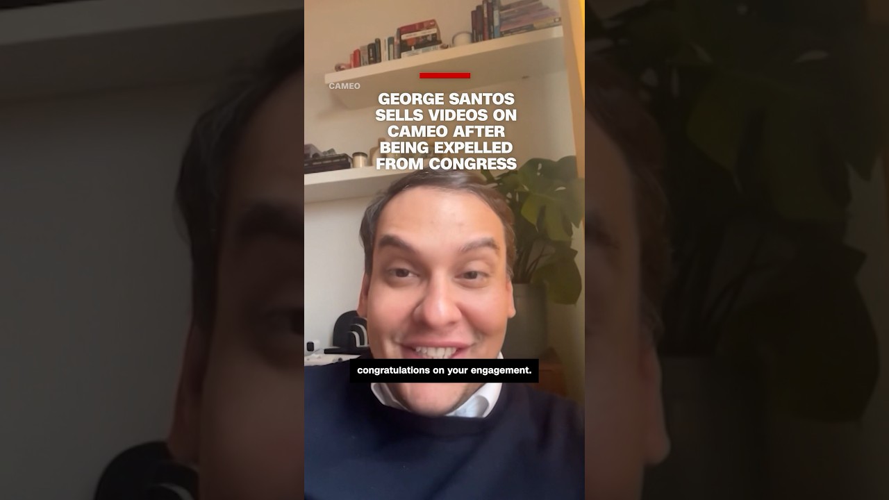 George Santos sells videos on Cameo after being expelled from Congress ...