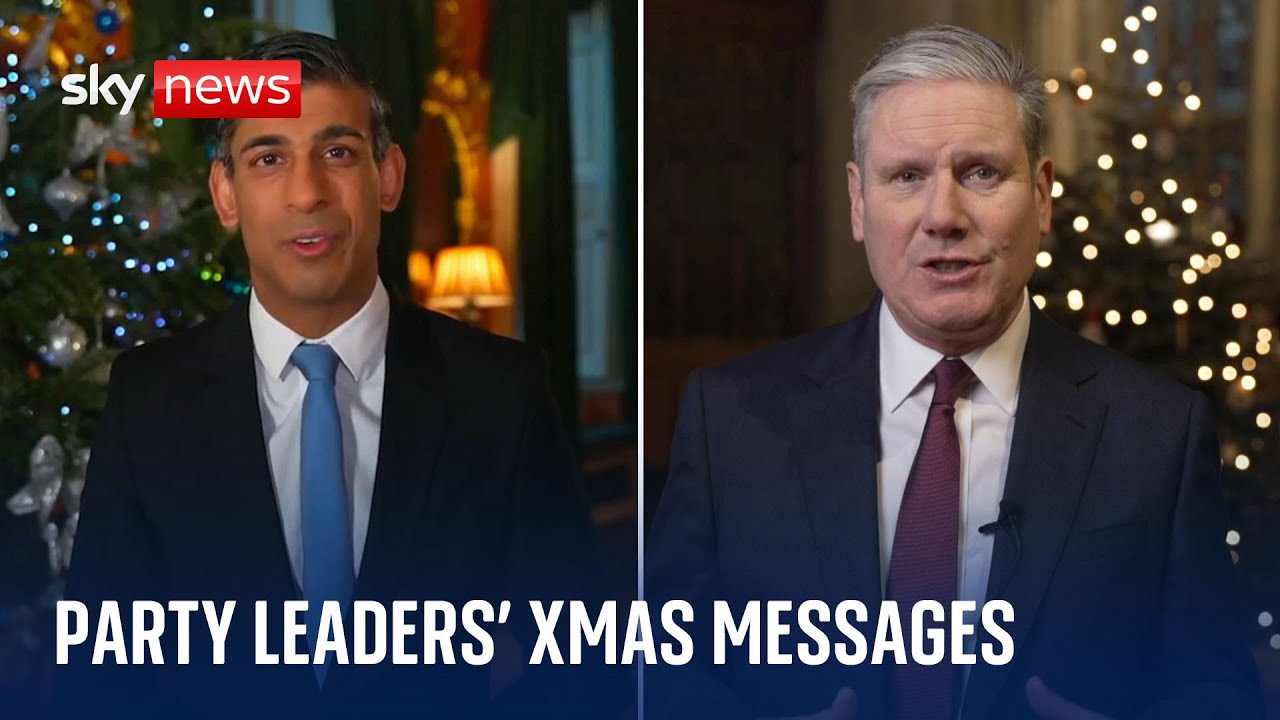 Christmas: Party leaders deliver messages of 'hope' for the country ...