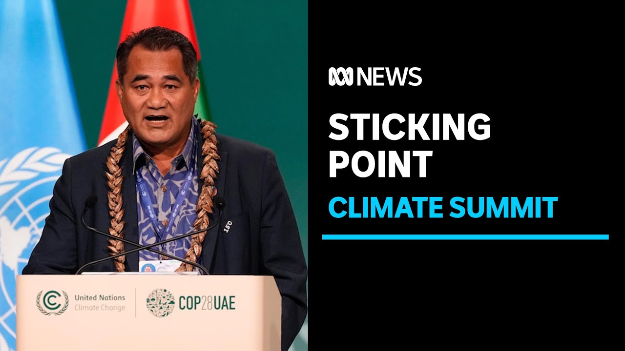 COP28 draft agreement omits plan to phase out fossil fuels | ABC News - The Global Herald