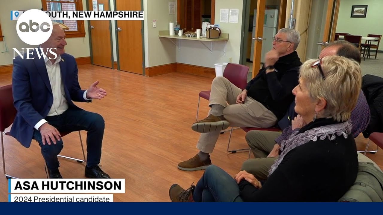 2024 presidential candidate Asa Hutchinson makes a stop in New ...