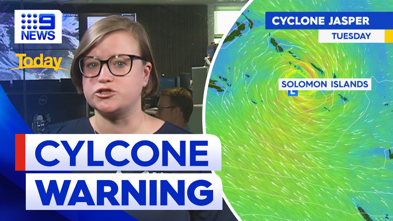 Cyclone Jasper threatening to hit Queensland | 9 News Australia - The ...