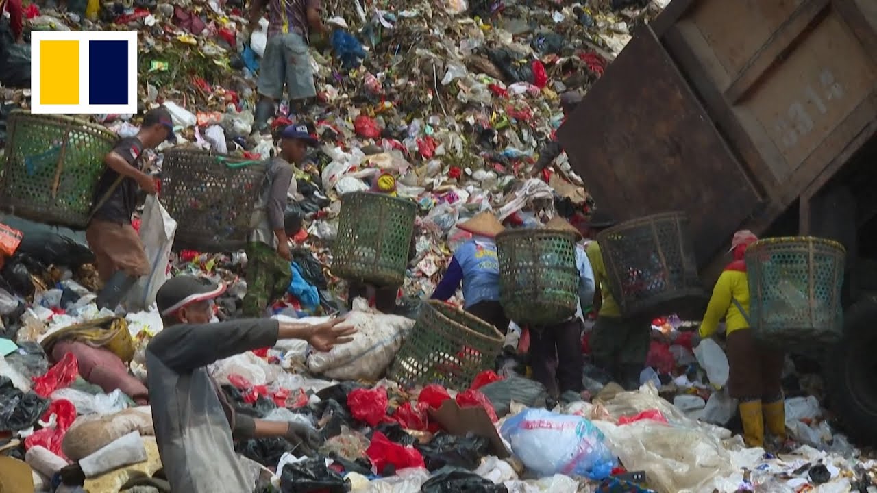 Southeast Asia’s largest landfill in Indonesia is facing a waste crisis ...