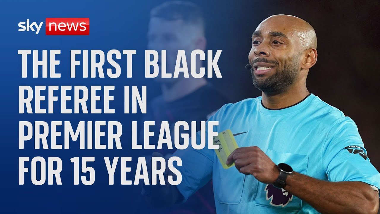 Sam Allison becomes first black referee in Premier League for 15 years ...