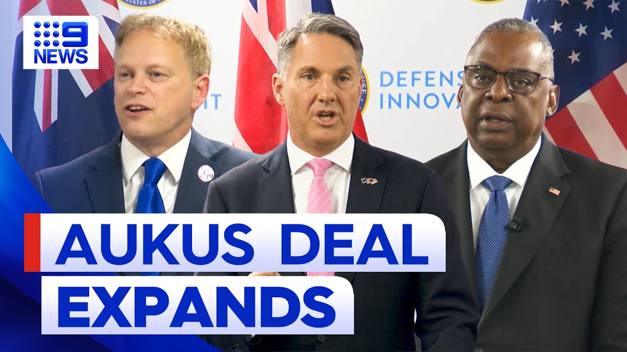 Second pillar of AUKUS agreement has been unveiled | 9 News Australia ...