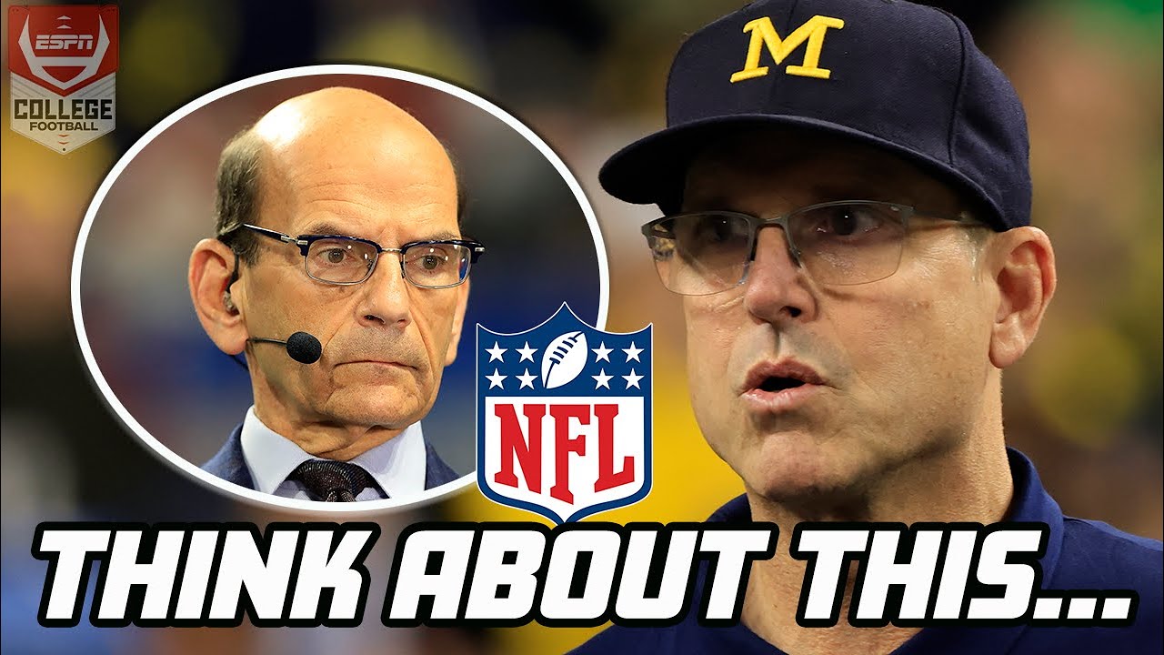 Jim Harbaugh has ALREADY BEATEN the house! - Paul Finebaum | The Matt ...