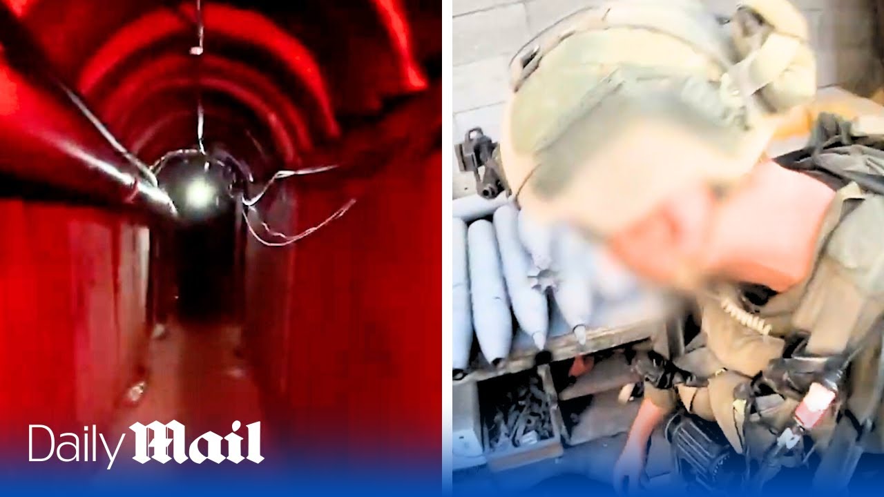 IDF special forces enter Hamas tunnel and discover strategic network ...