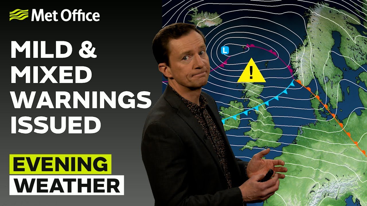 22/12/23 – Rain and snow across Scotland – Evening Weather Forecast UK ...
