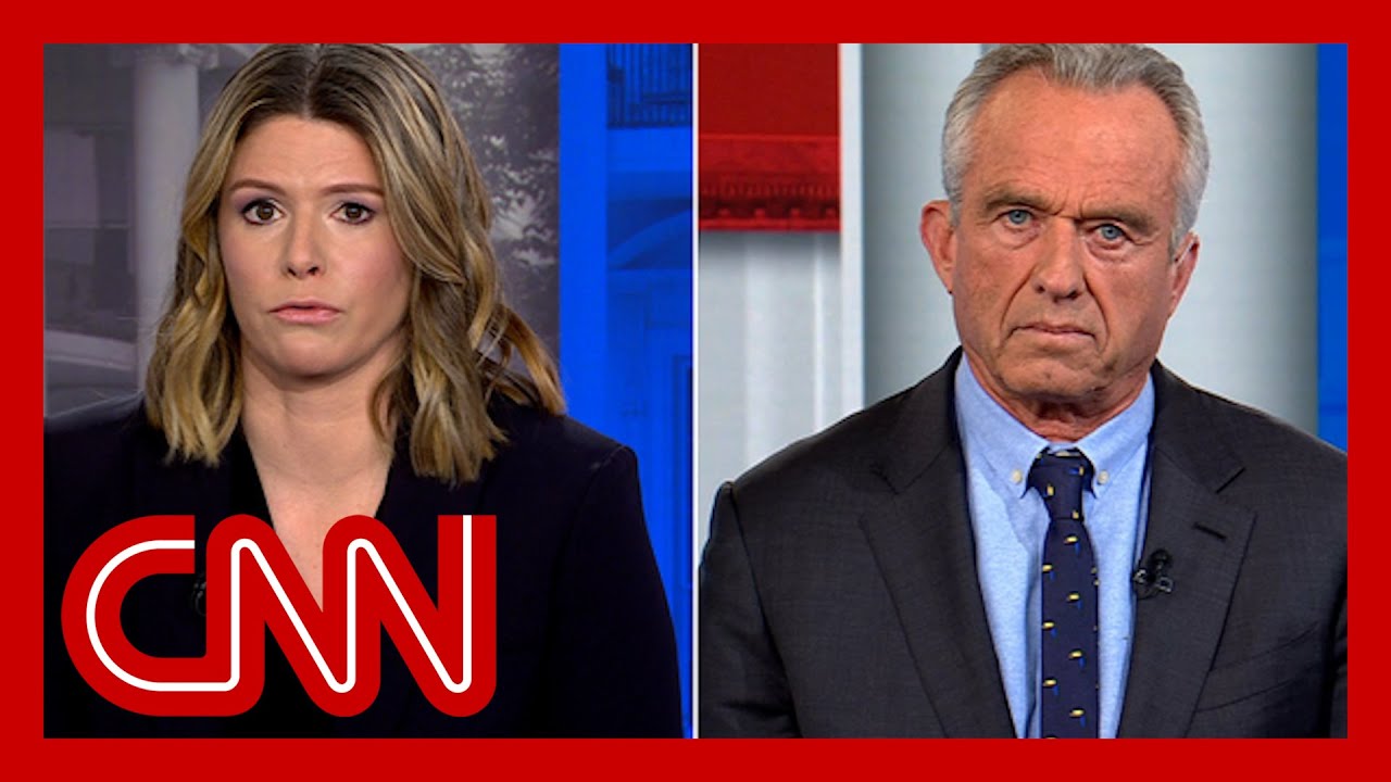 CNN anchor confronts RFK Jr. by replaying his comments on vaccines ...