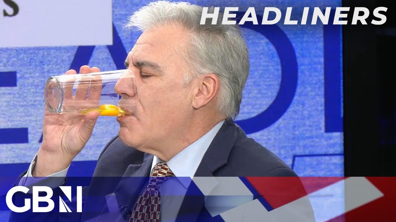 Lewis Schaffer swallows RAW EGG in protest of man who threw one at GB ...