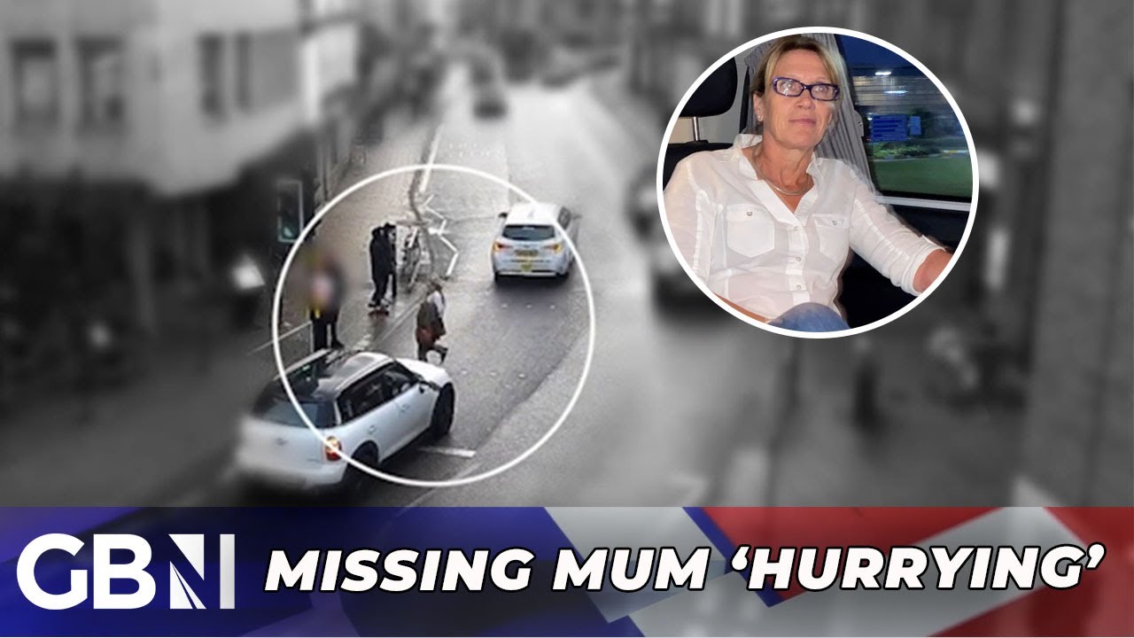 Missing Mum Gaynor Seen Darting Through Traffic Before Disappearance