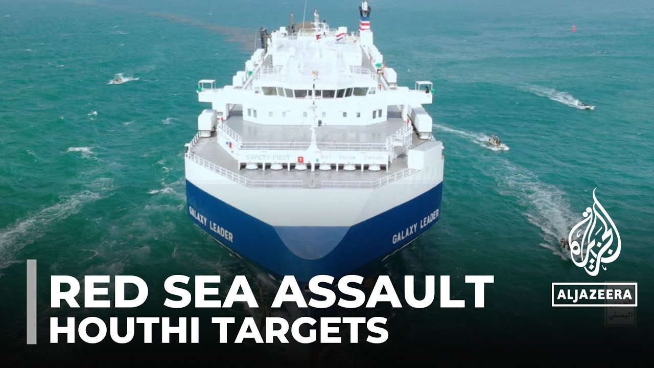 Maritime assault: Houthi fighters target vessels in the Red Sea - The ...