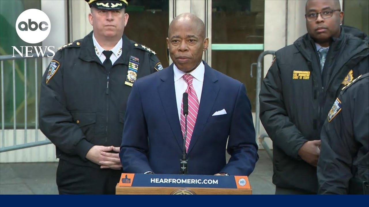 NYC mayor provides update on security for New Year's Eve - The Global ...