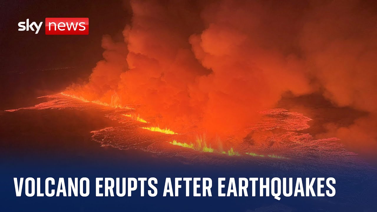 Iceland: Expert analysis as volcano finally erupts after being closely ...
