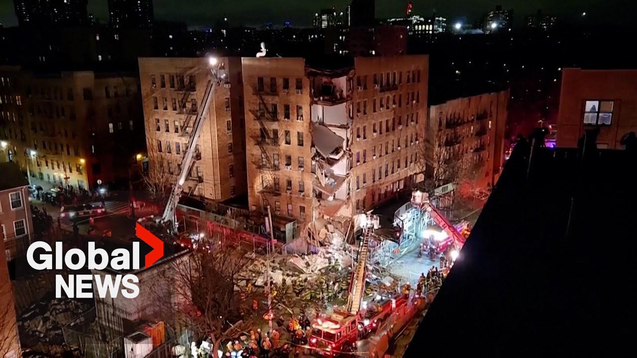 Bronx apartment building partially collapses, all occupants safely ...