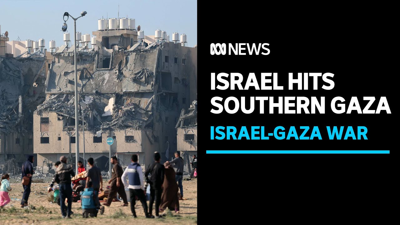 Israel bombards crowded southern Gaza following ceasefire collapse ...