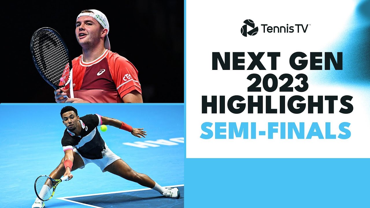 Fils vs Van Assche & Stricker Battles Medjedovic! | Next Gen Finals ...