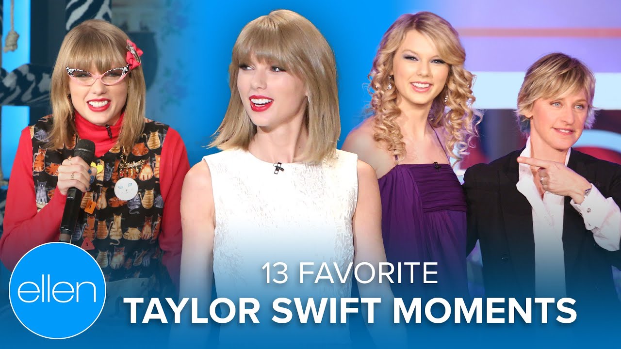 The 13 Best Taylor Swift Moments on the 'Ellen' Show - The Global Herald