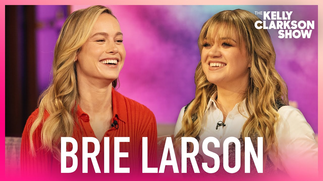 Brie Larson & Kelly Clarkson Become Best Friends In 2 Minutes - The ...