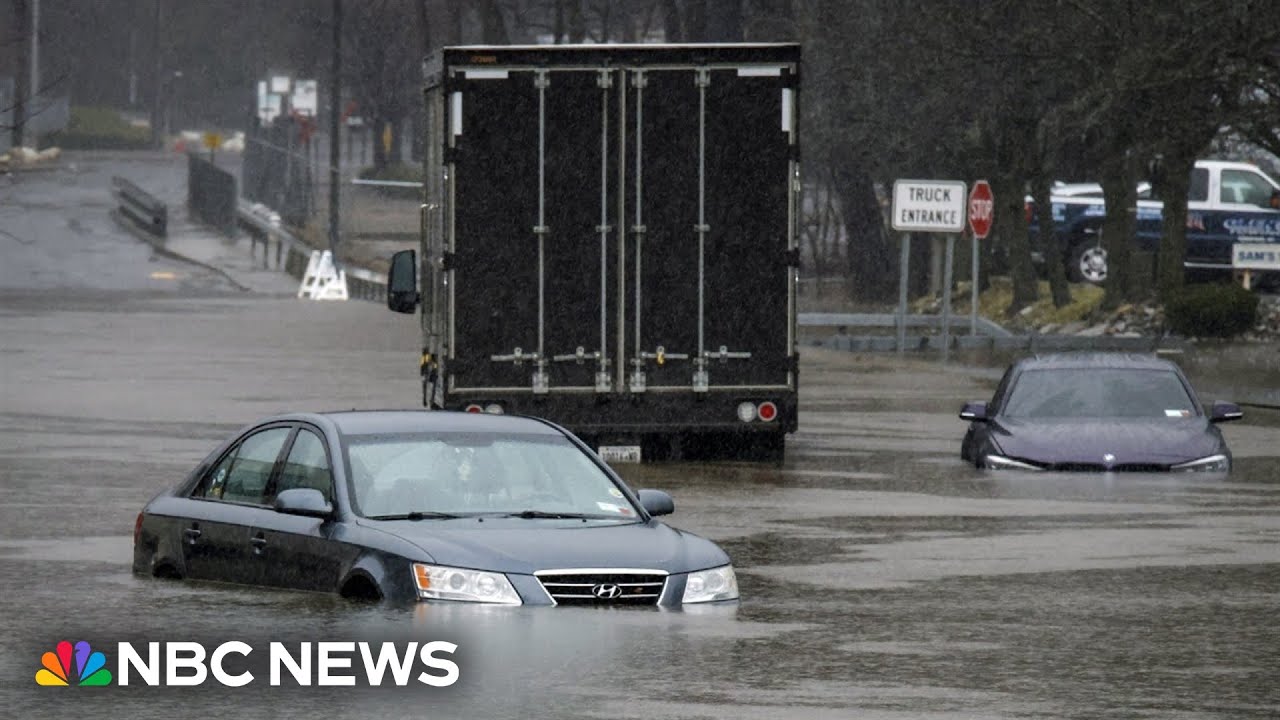 Millions on East Coast left with flooding and flight delays after storm ...