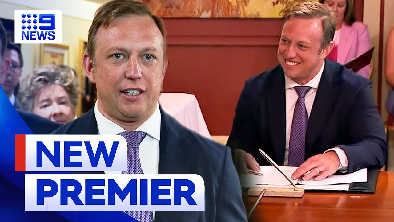 Steven Miles becomes Queensland’s 40th premier | 9 News Australia - The ...