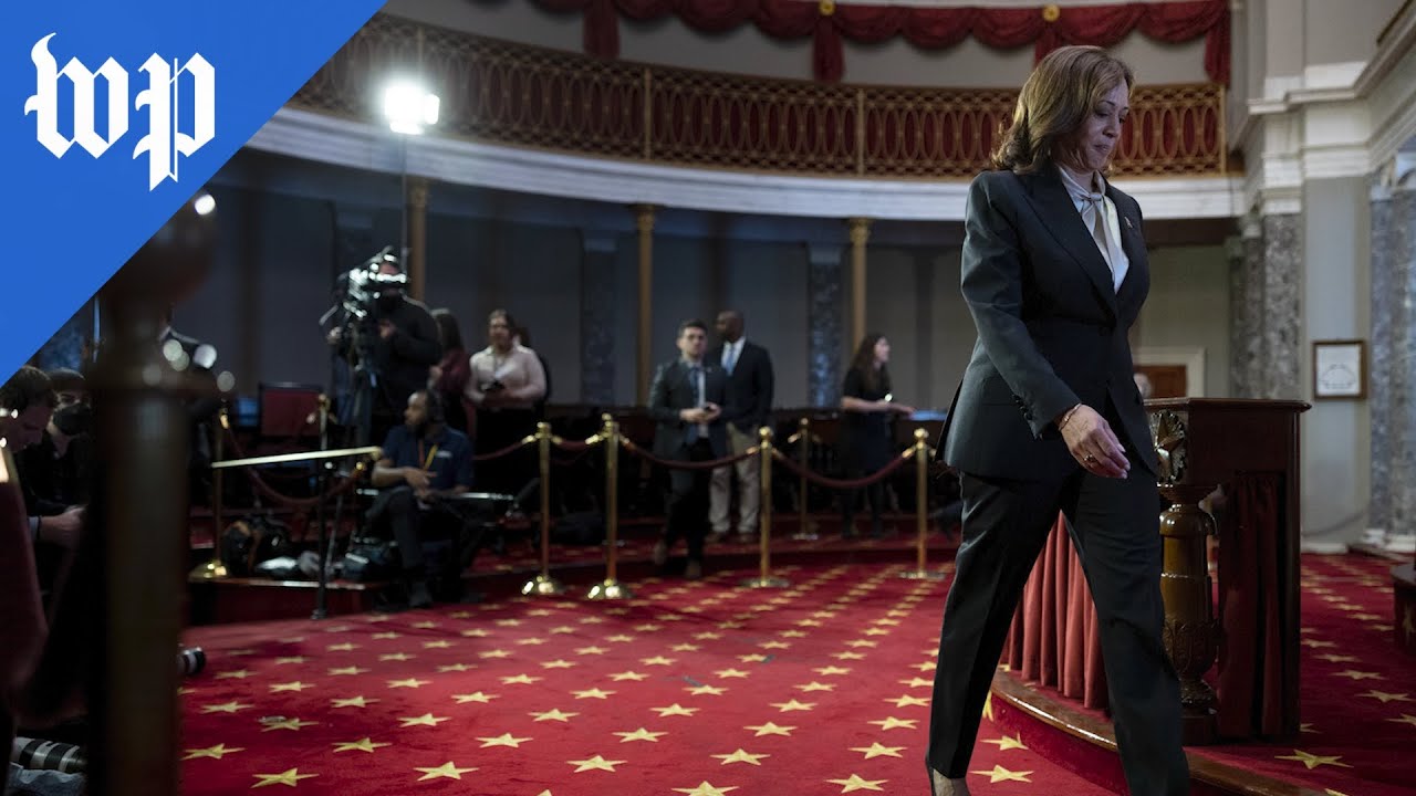 Vice President Harris casts record-setting vote in Senate - The Global ...