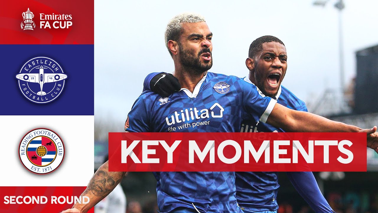 Eastleigh v Reading | Key Moments | Second Round | Emirates FA Cup 2023 ...
