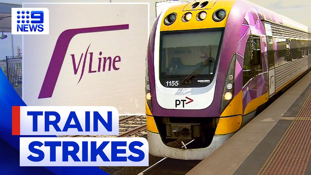 Tens of thousands to be impacted as V/Line trains grind to a halt | 9 ...