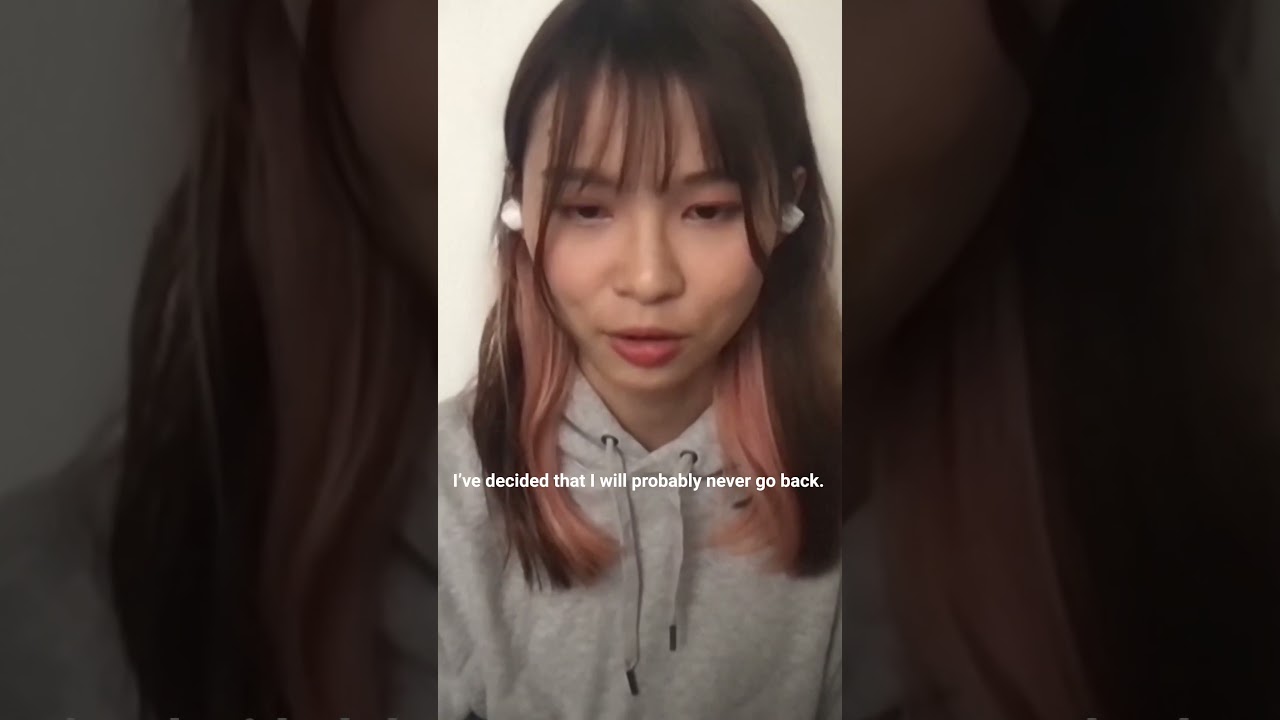 In A Minute Hong Kong Activist Agnes Chow Says She Wont Return To Hong Kong Shorts The