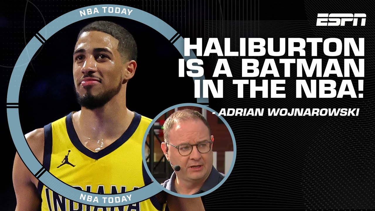 Tyrese Haliburton is a BATMAN in the NBA! - Woj reacts to his Semifinals performance | NBA Today ...