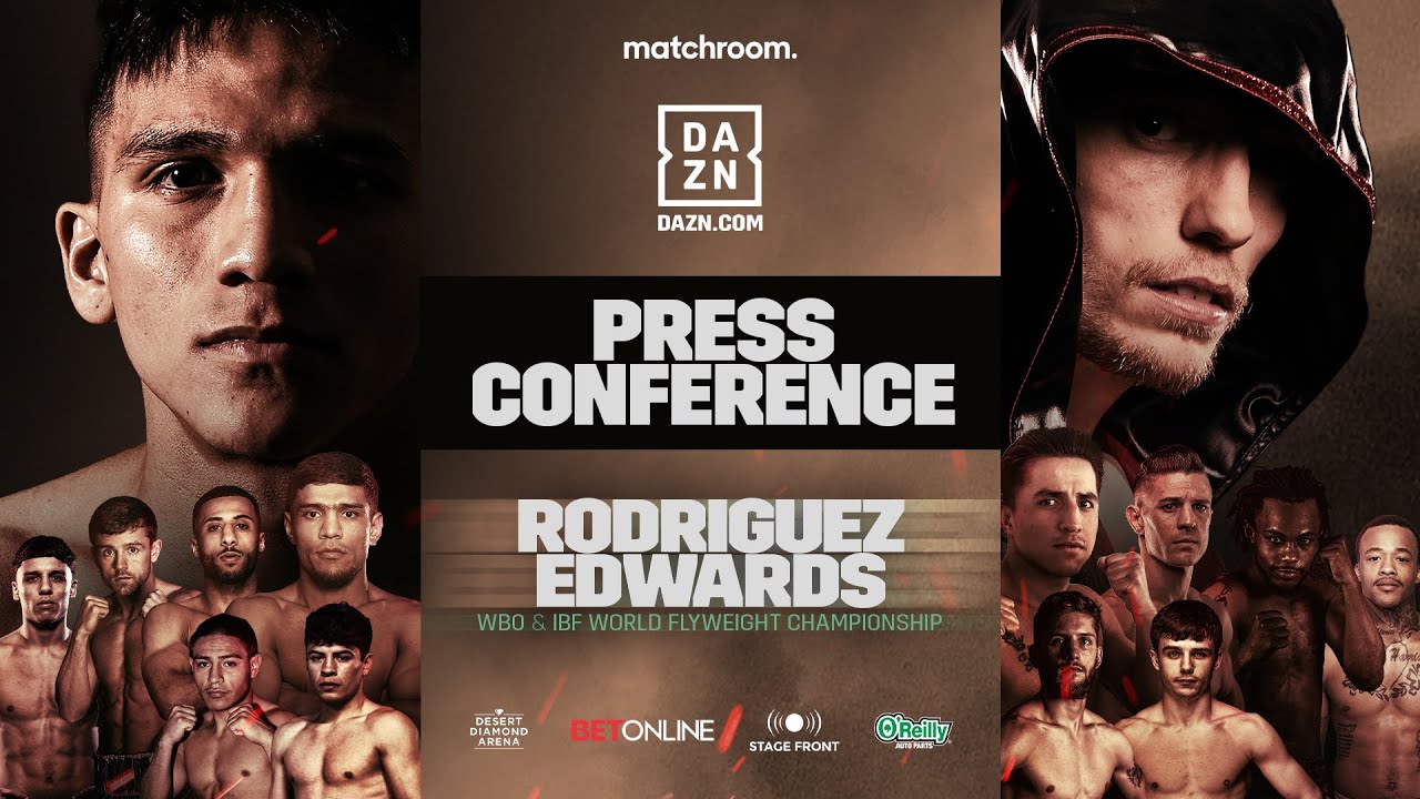 Jesse Bam Rodriguez Vs Sunny Edwards Plus Undercard Press Conference ...