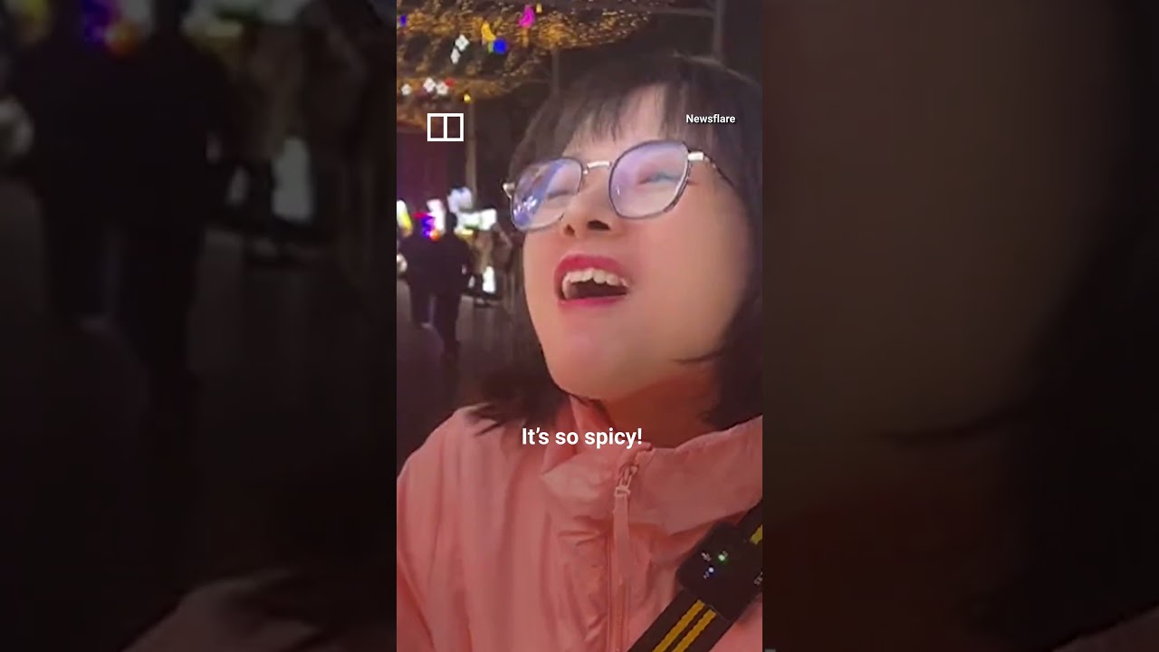 Grilled ice cubes become popular street food in China #shorts - The ...