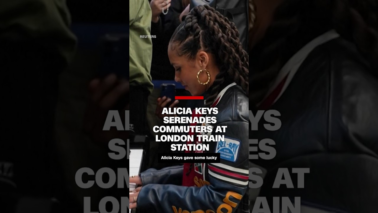 Alicia Keys serenades commuters at London train station - The Global Herald