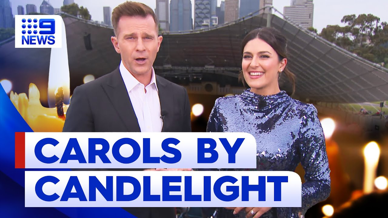 Melbourne lights up for Carols by Candlelight | 9 News Australia - The ...
