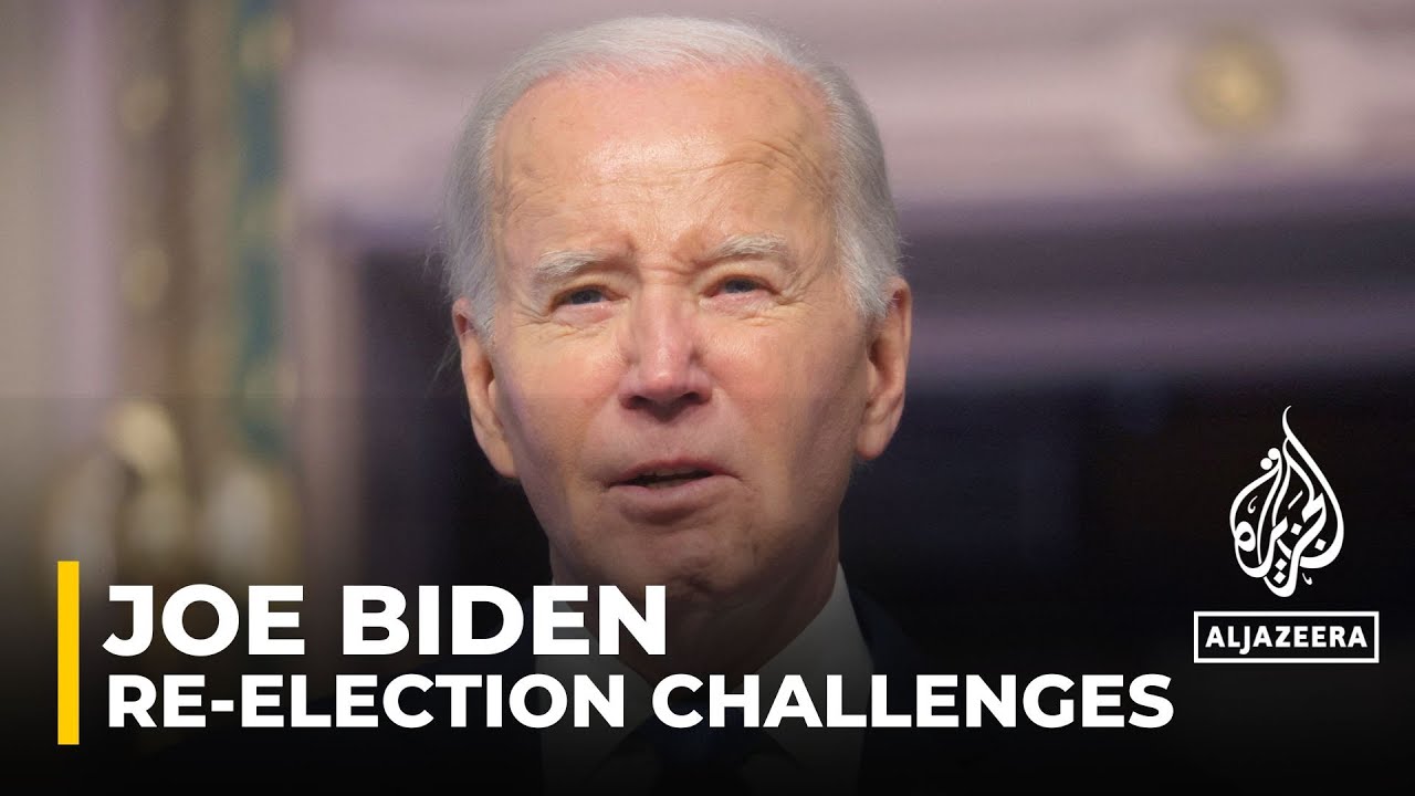 US President Joe Biden faces challenges for re-election ahead - The ...